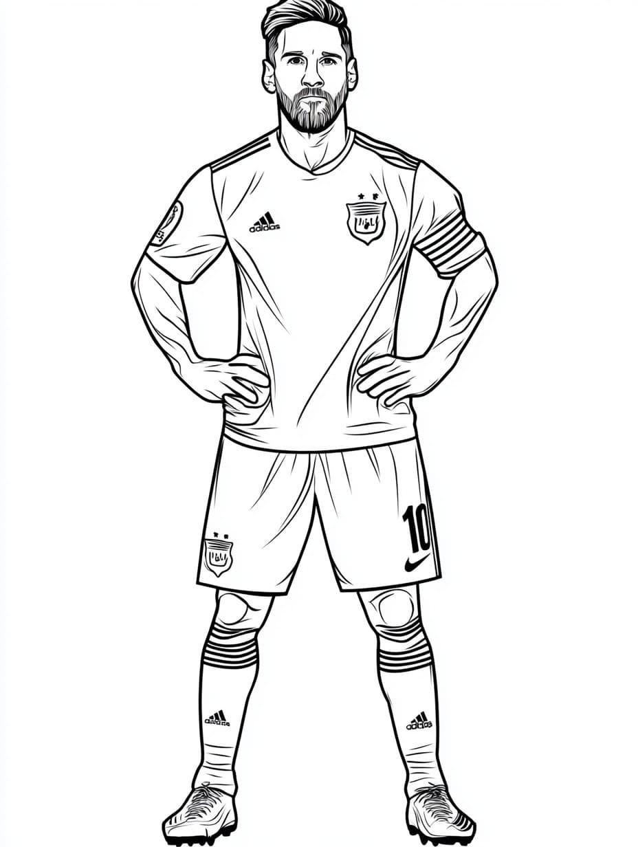 Kolorowanka Rysowa Lionel Messi Portret Pobierz Wydrukuj Lub Kolorowanka Rysowa Lionel Messi Portret Pobierz Wydrukuj Lub